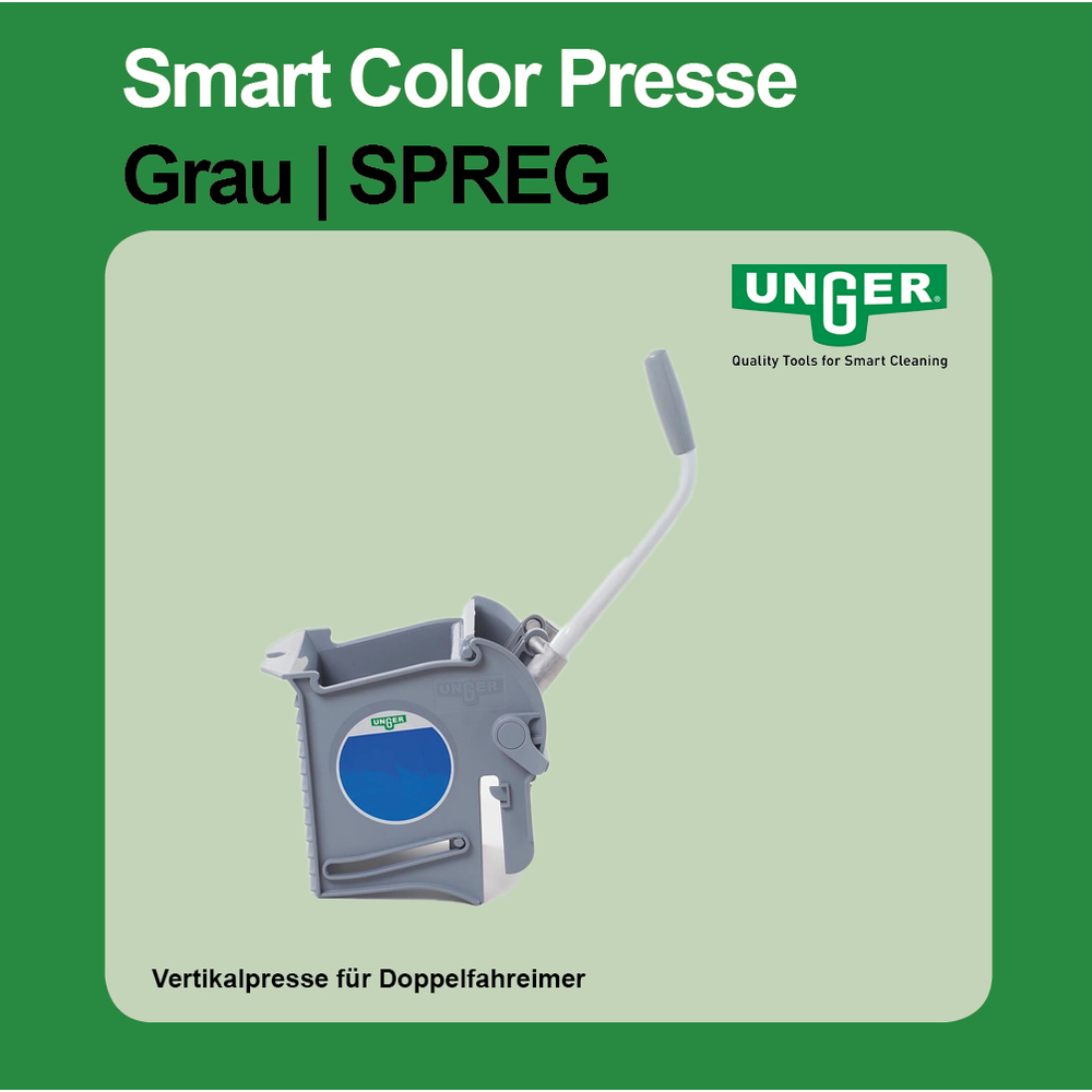 SMARTCOLOR Presse, Farbe grau von Unger, Vertikalpresse