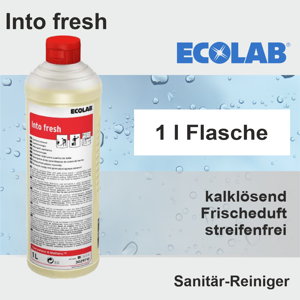 Into fresh Sanitärreiniger I 1l ECOLAB