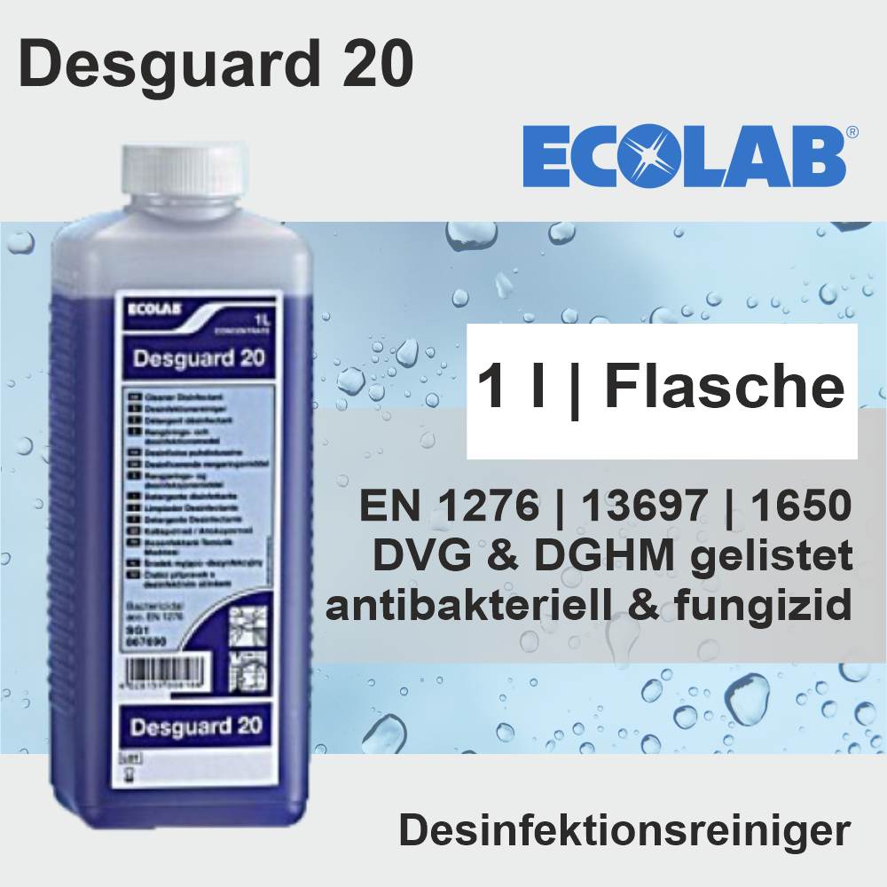 Desguard 20, 1l Desinfektionsreiniger von Ecolab