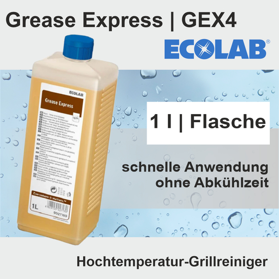Grease Express I 1l Hochtemperatur-Grillreiniger Ecolab