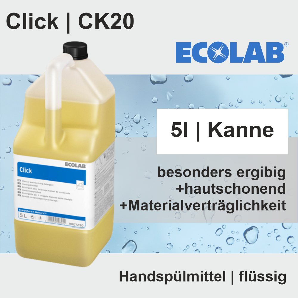 Click I 5l Handspülmittel, flüssig Ecolab
