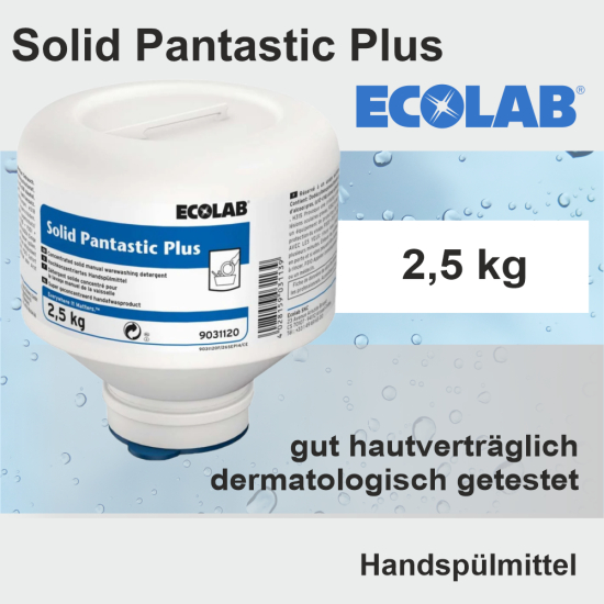 Solid Pantastic Plus I 2,5kg Blockförmig Ecolab SPL10