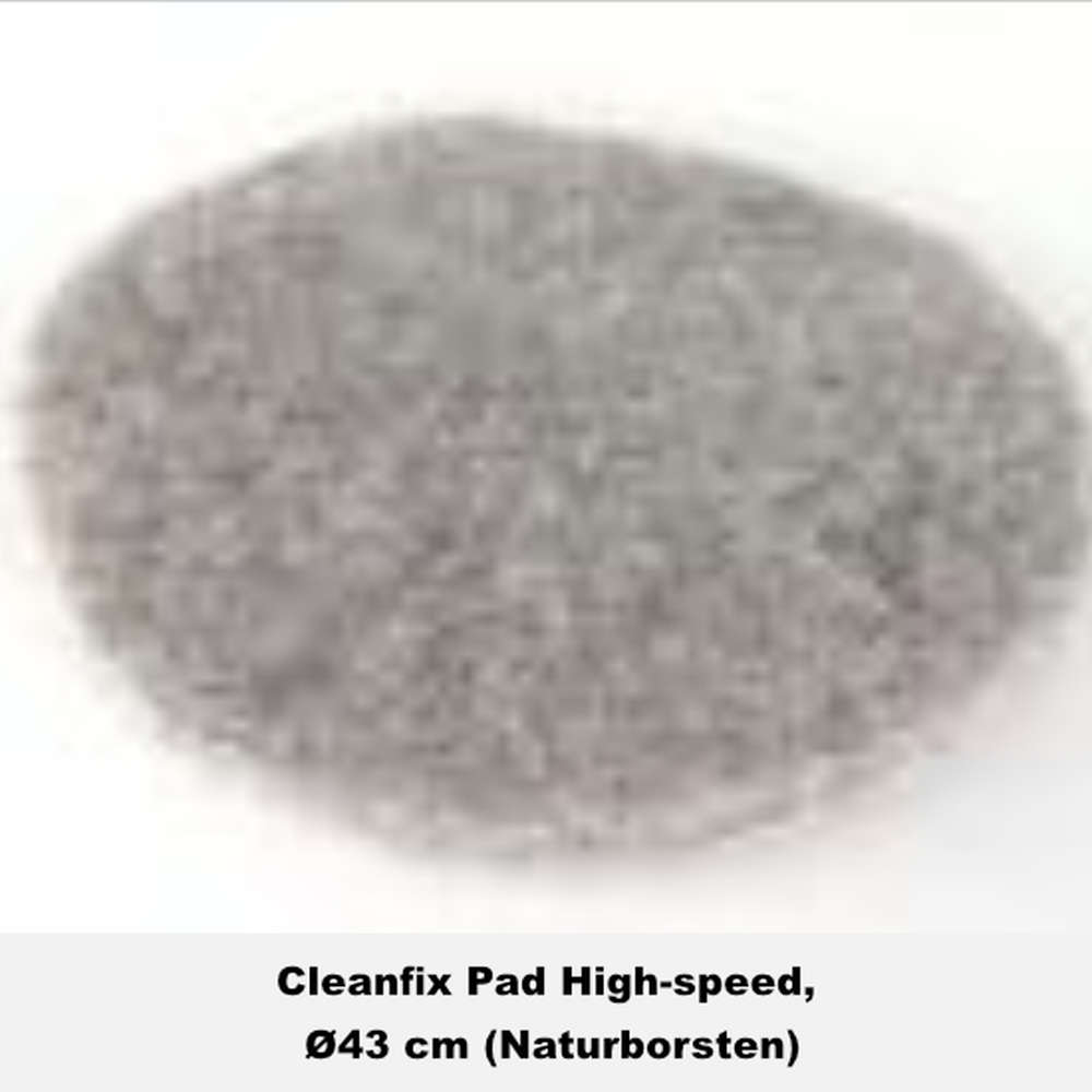 Pad High-speed, Ø43 cm (Naturborsten) von Cleanfix