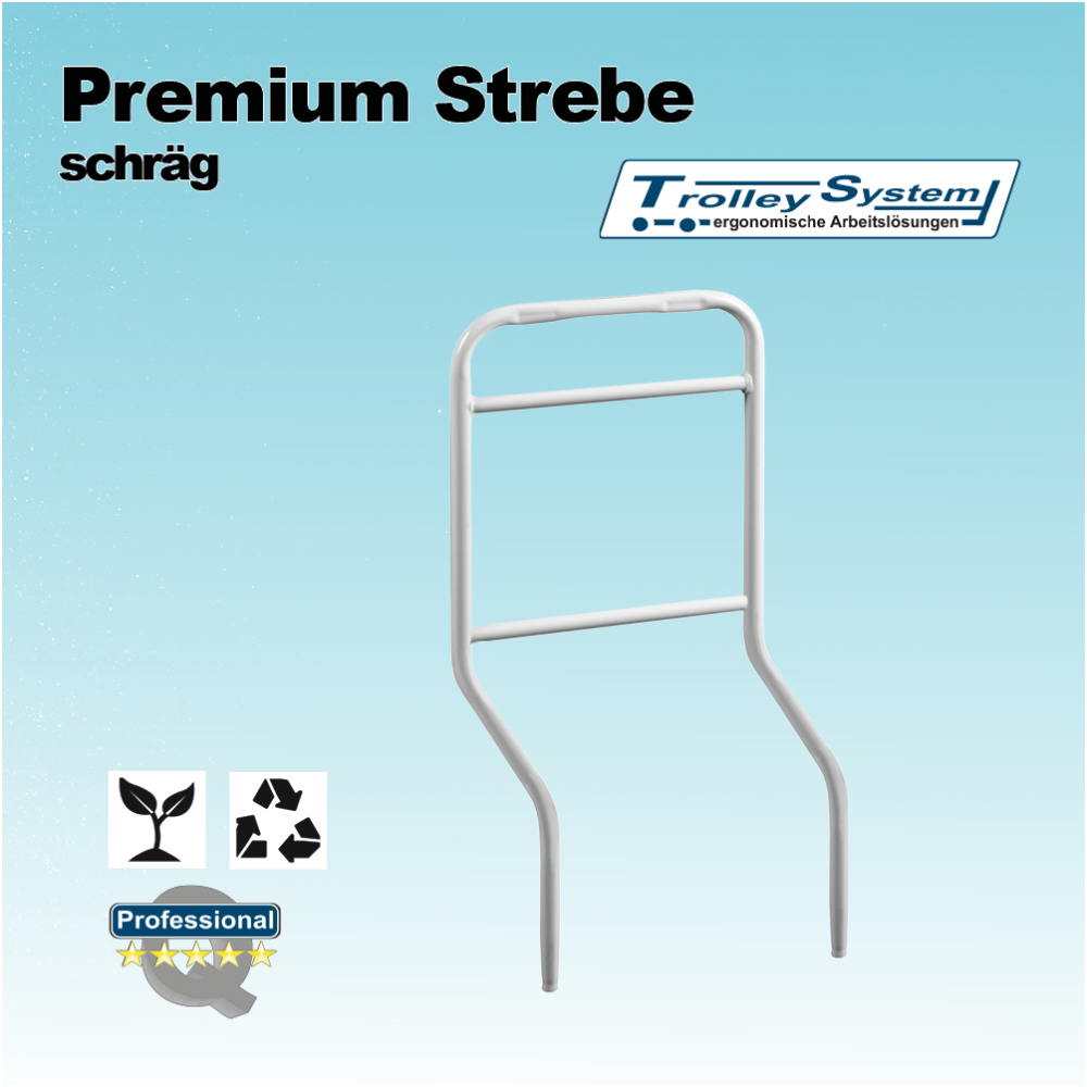 Premium Strebe schräg Trolley-System - effizient organisiert im Arbei
