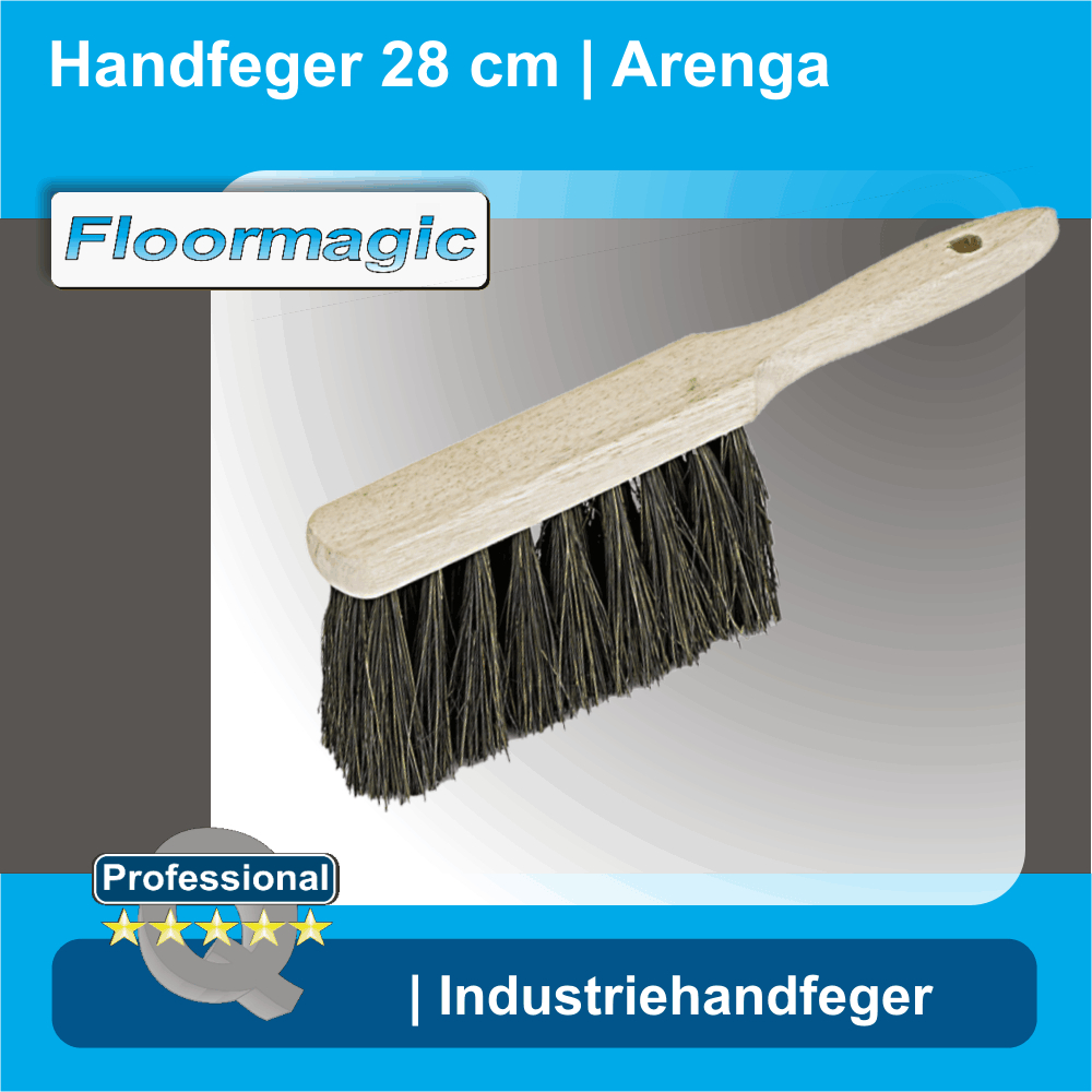 Industriehandfeger 28 cm I Arenga I Floormagic