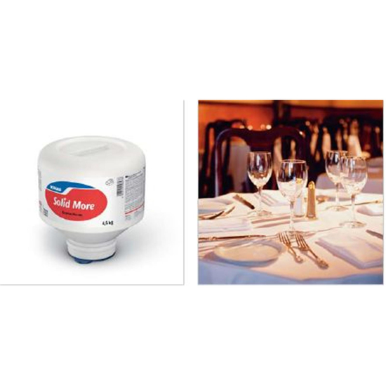 Ab 4 Stück Solid More Chlor- und phosphatfreies Maschinenspülmittel 4