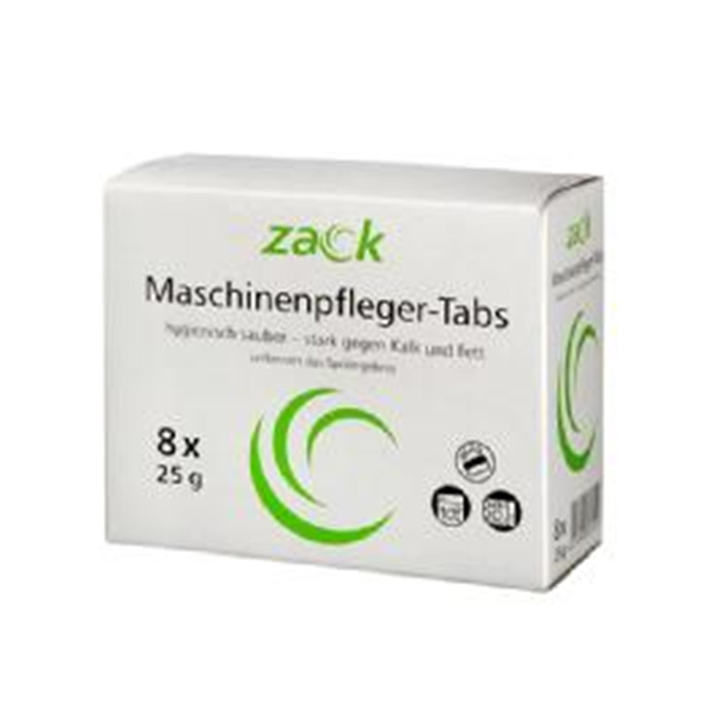 Zack Maschinenpfleger Tabs, 8 Tabs pro Packung